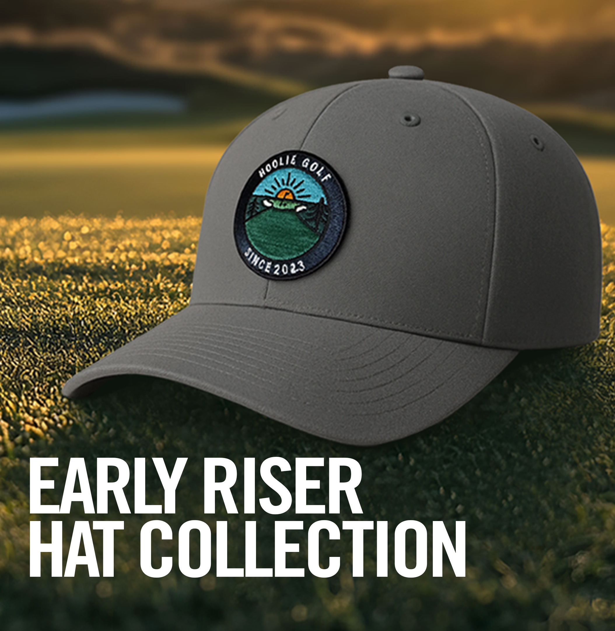 Men's Golf Hats | Early Riser Hat Collection | Hoolie Golf – HOOLIE
