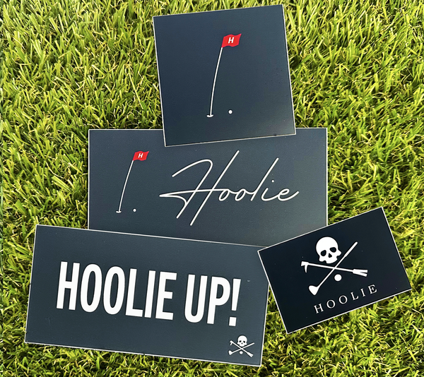 Hoolie Sticker Pack | Own the whole set of stickers | Hoolie Golf – HOOLIE